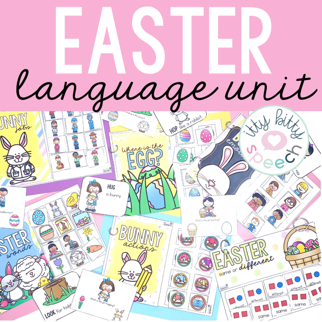 Easter Interactive Language Unit for Speech Therapy (+BOOM Cards ...