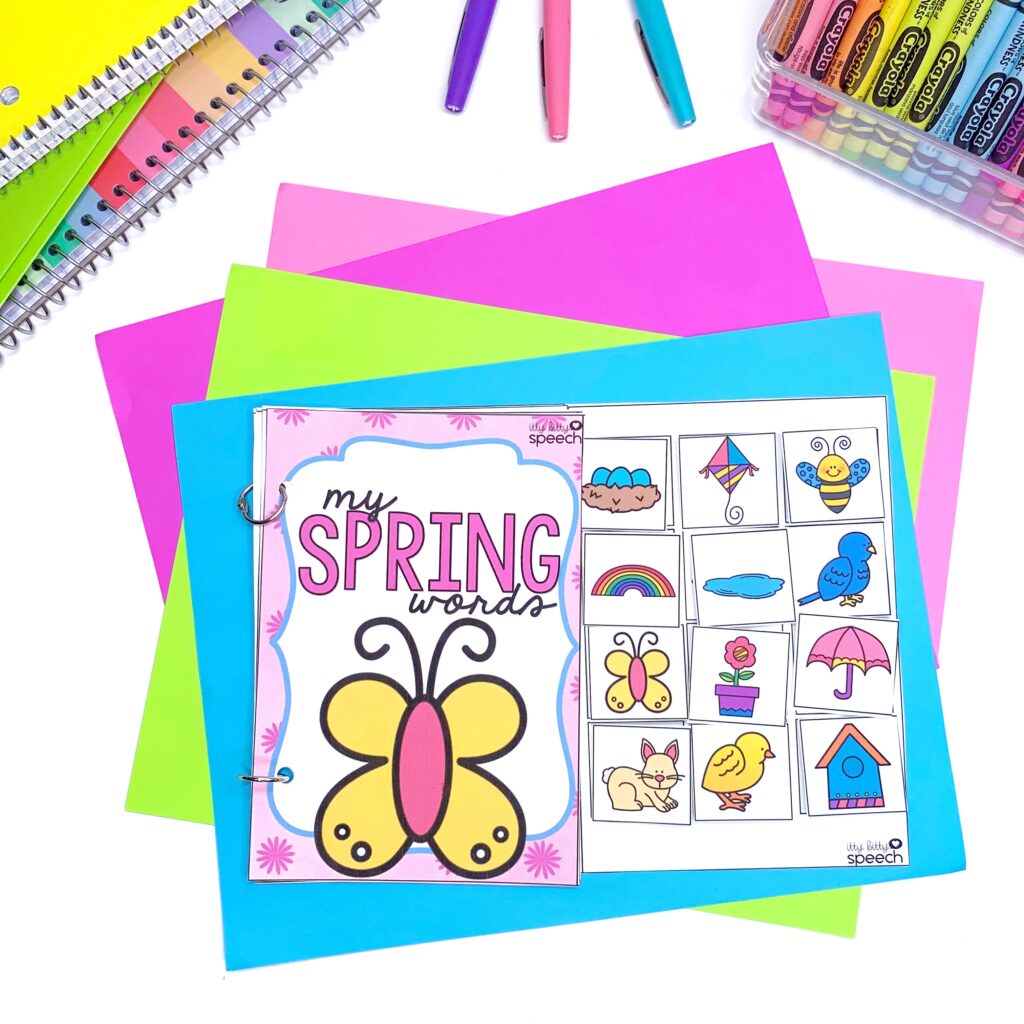 Spring Interactive Language Unit for Speech Therapy (+BOOM Cards ...