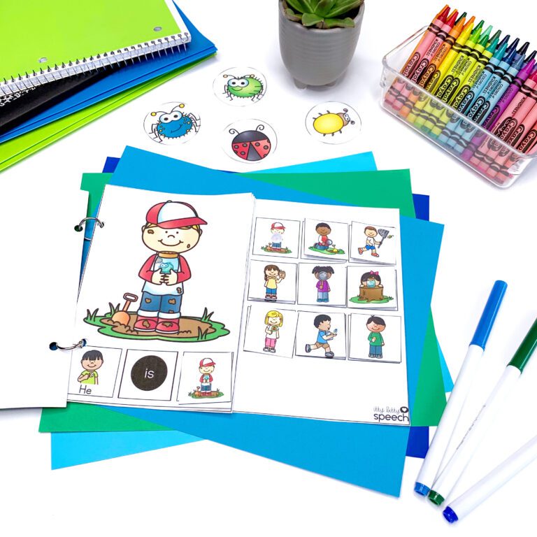 Bugs & Insects Preschool Language Unit for Speech Therapy (+ BOOM Cards ...