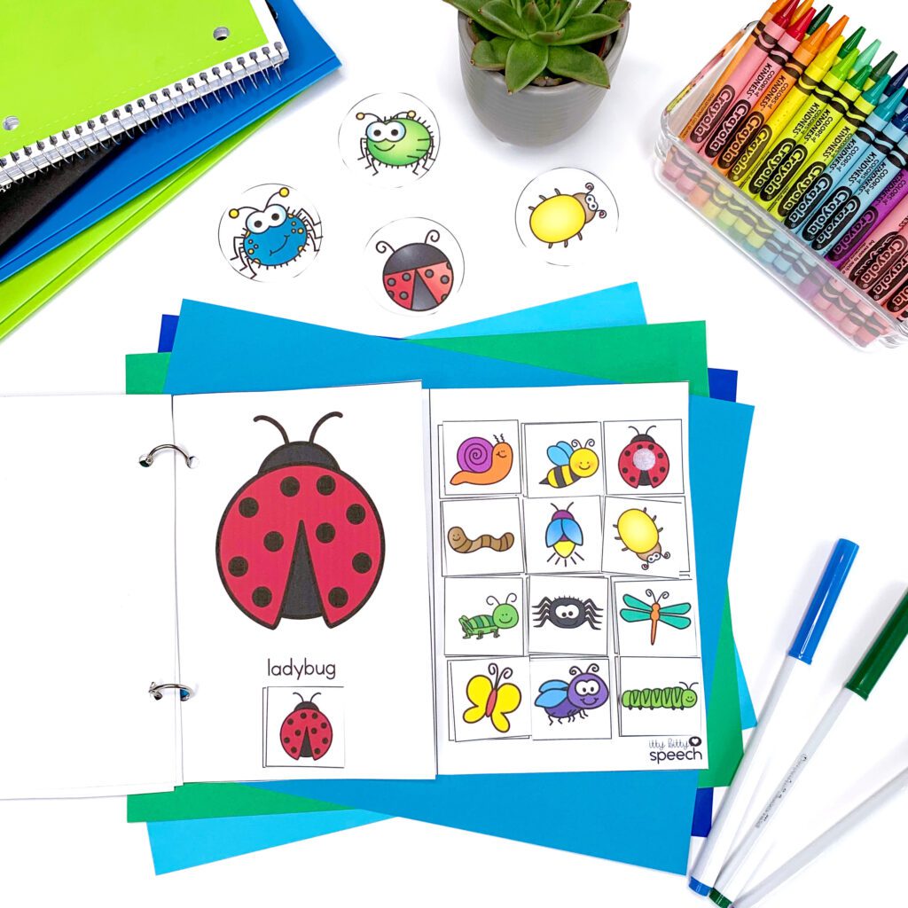 Bugs & Insects Preschool Language Unit for Speech Therapy (+ BOOM Cards ...