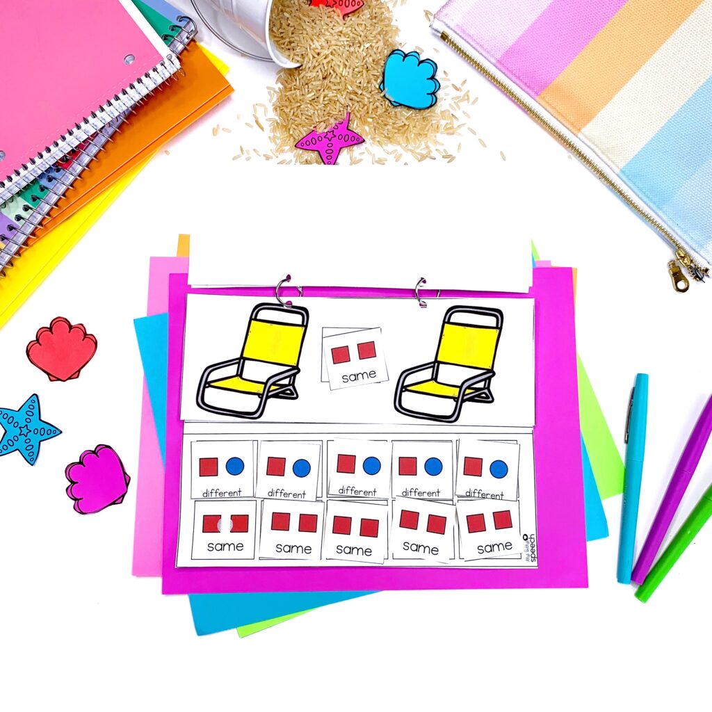 Summer Interactive Speech and Language Activities Unit Speech Therapy ...