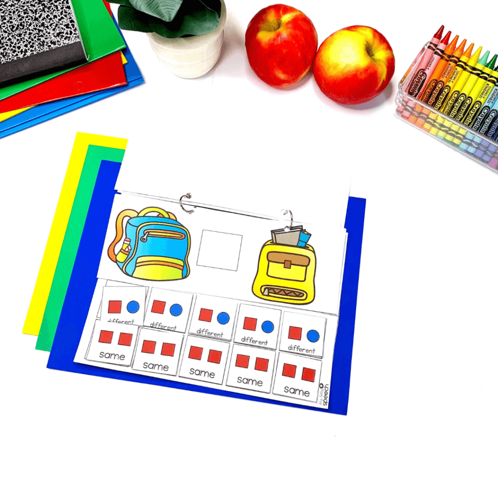 Back to School Language Unit for Speech Therapy (includes BOOM™) - Itty ...