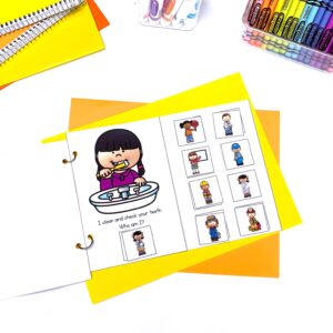 Community Helpers Interactive Preschool Language Unit for Speech ...