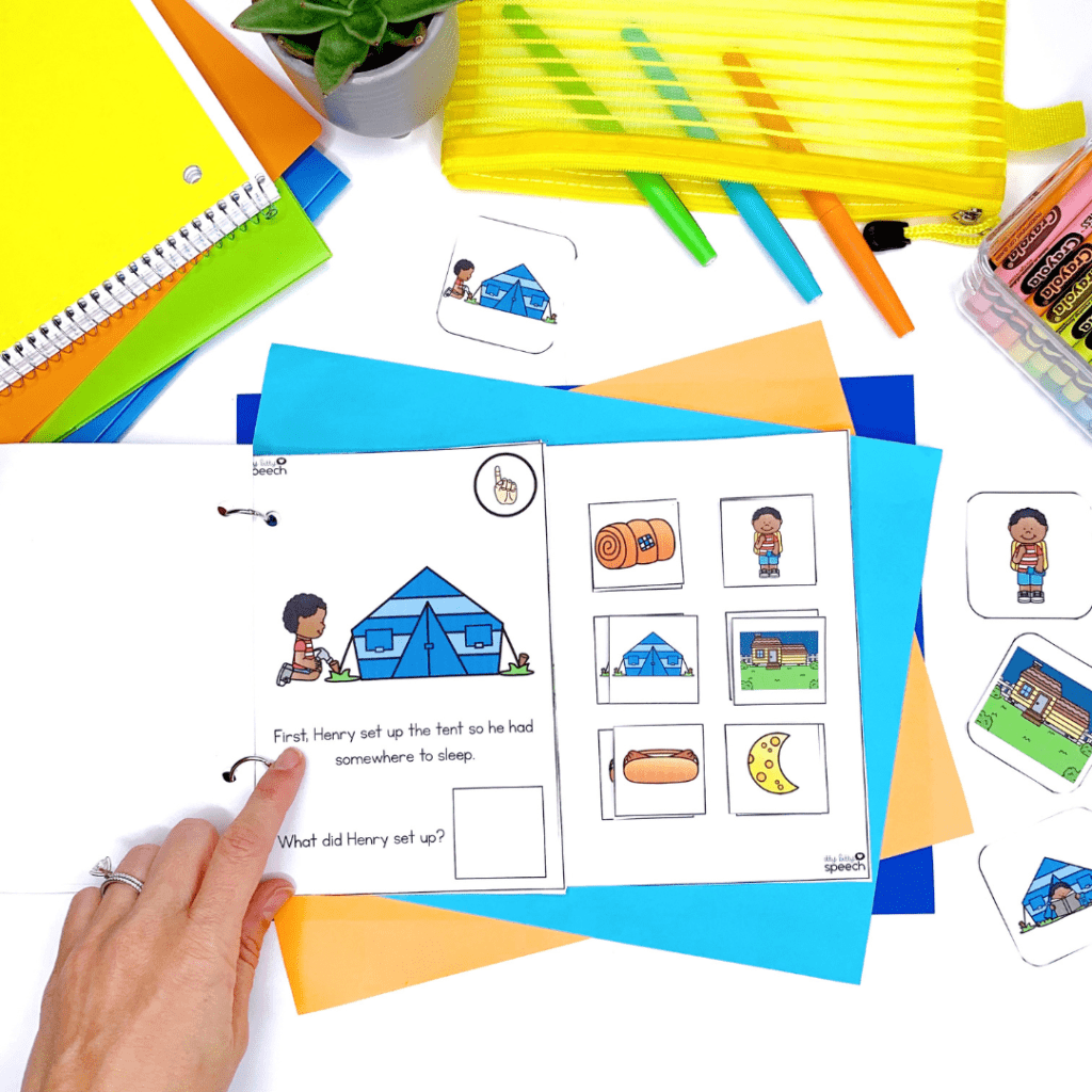 Summer Story Grammar Kit - Speech Therapy and Language Activities ...