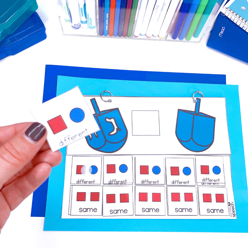 Hanukkah Preschool Speech & Language Therapy Unit (+BOOM Cards) - Itty ...