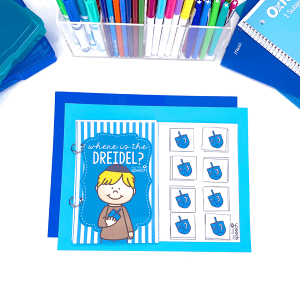 Hanukkah Preschool Speech & Language Therapy Unit (+BOOM Cards) - Itty ...