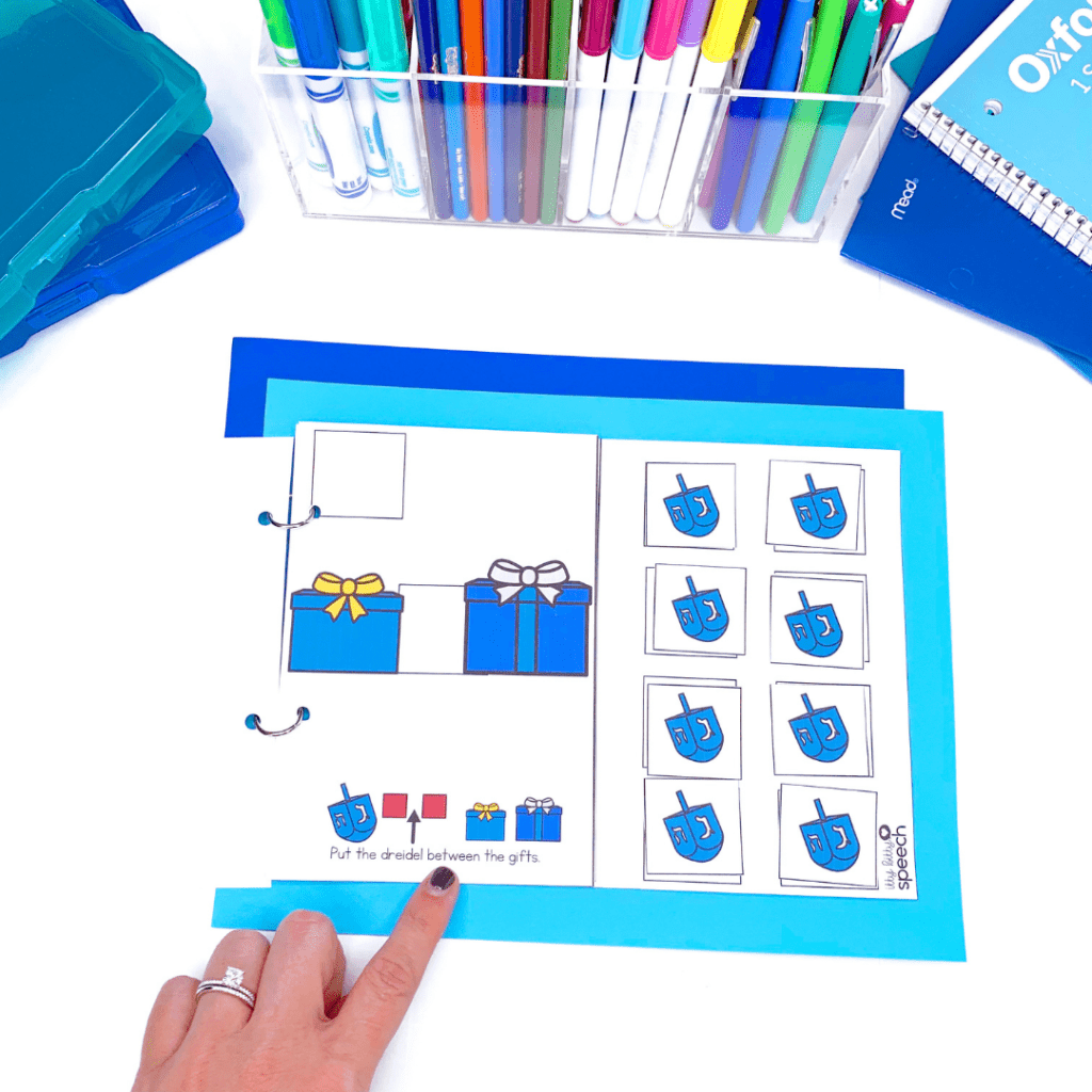 Hanukkah Preschool Speech & Language Therapy Unit (+BOOM Cards) - Itty ...