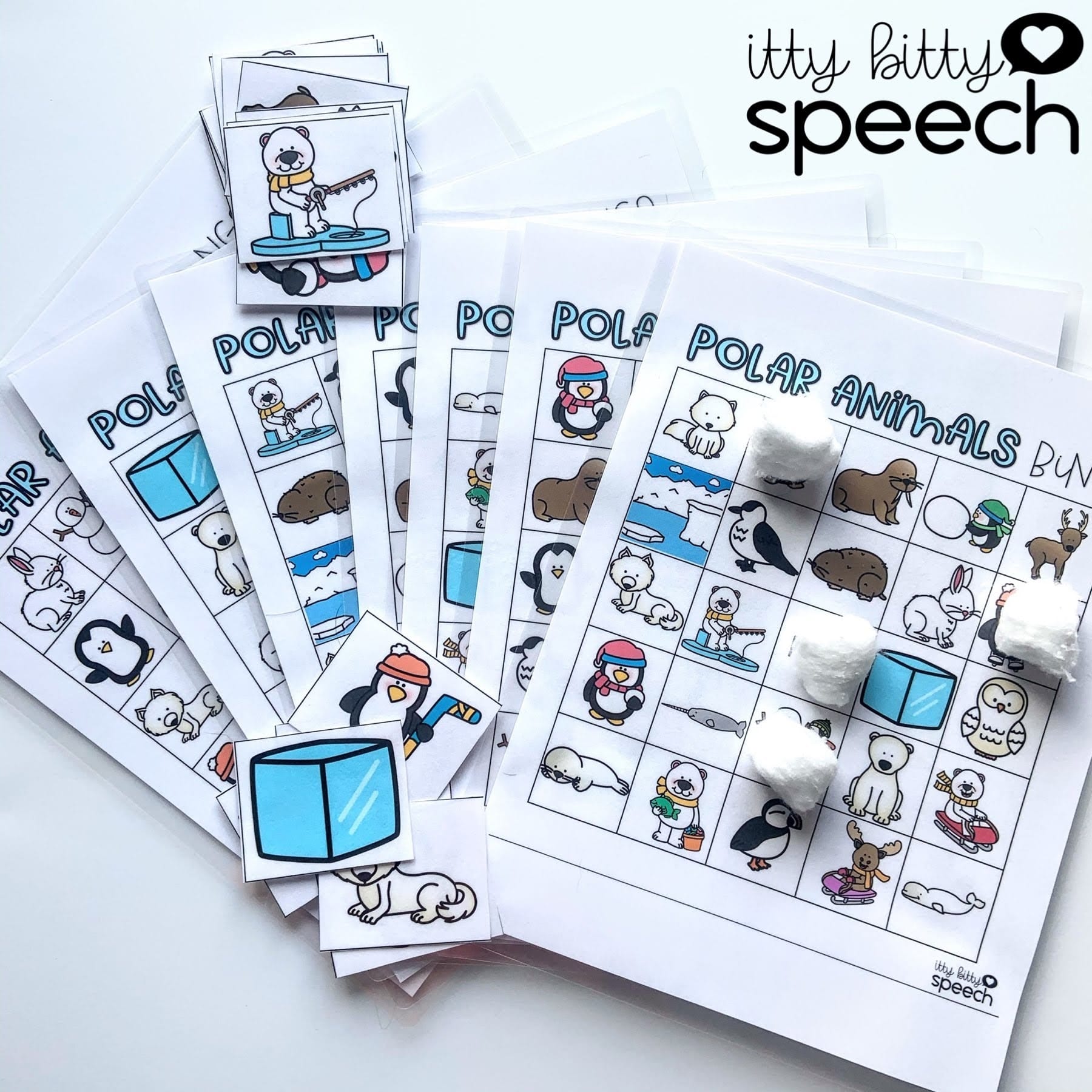 Fun Winter Speech Therapy Ideas - Itty Bitty Speech
