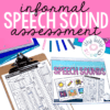 Informal Speech Sound Assessment - Articulation Screener for Speech ...