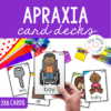 Word Shape Cards for Speech Therapy and Apraxia - CV, VC, CVC, CVCV ...