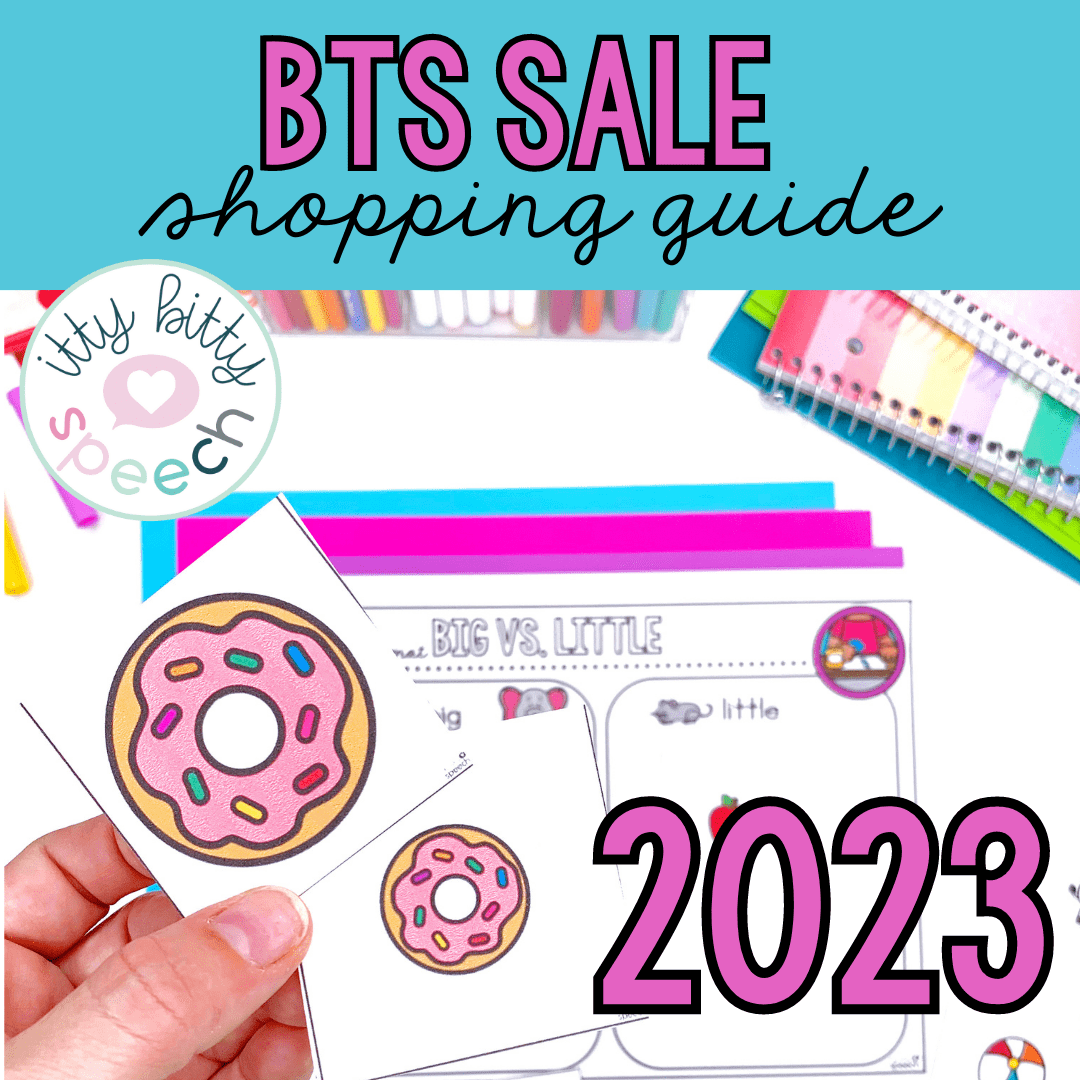 2023 Back to School Shopping Guide - Itty Bitty Speech