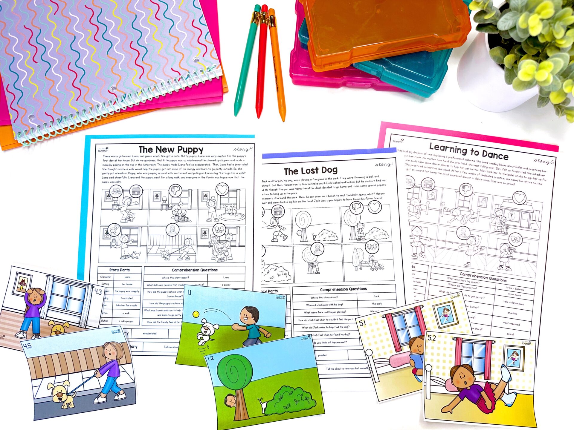 Story Grammar Activities to Improve Narrative Skills in Speech - Itty ...