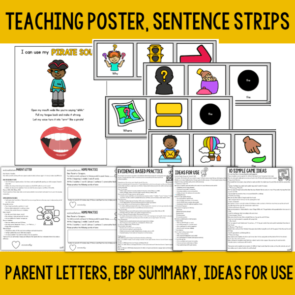 Vocalic R AR Speech Therapy Activities | R Articulation Cards, Homework ...